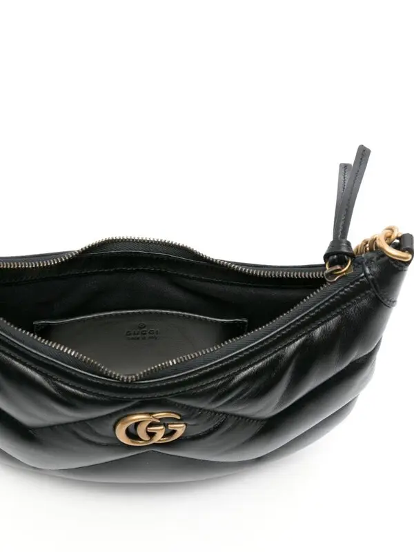 Gucci Small Marmont Shoulder Bag - Black