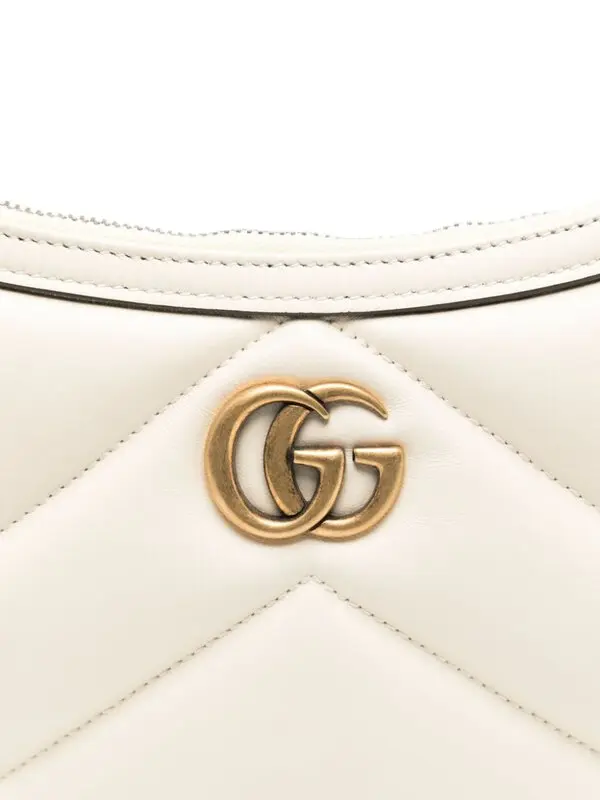 Gucci Gg Marmont Shoulder Bag - White
