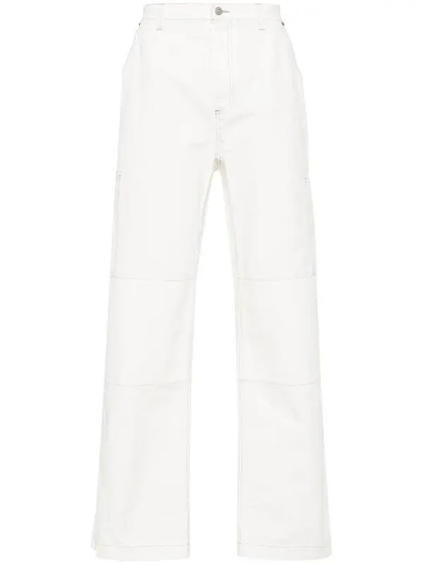 MAISON MARGIELA Embroidered Straight-leg Trousers