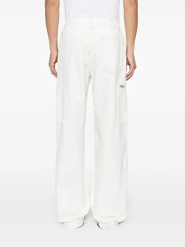 MAISON MARGIELA Embroidered Straight-leg Trousers