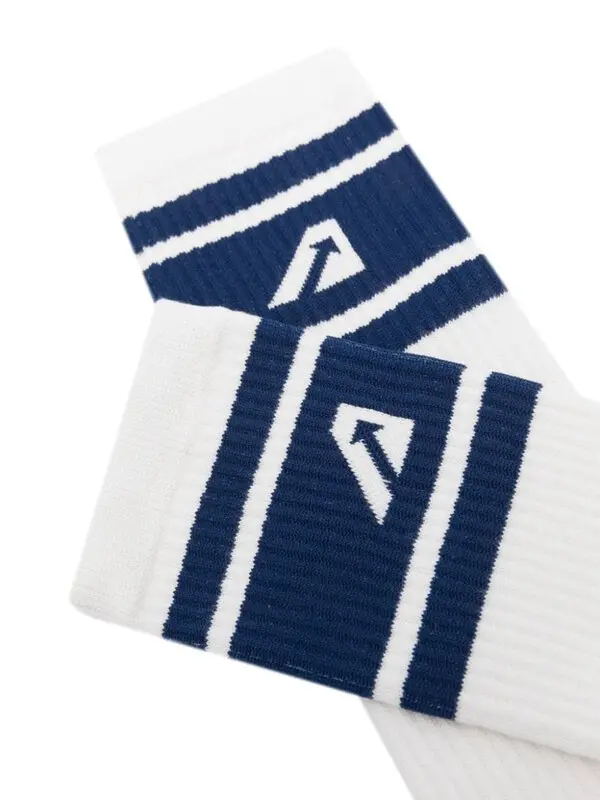 AUTRY Logo-jacquard Crew Socks