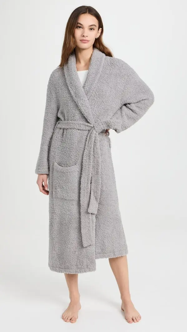 Barefoot Dreams Cozy Chic Robe - Dove Gray