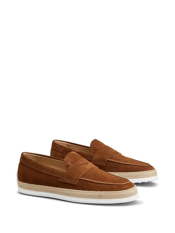 TOD'S Gommino Suede Loafers