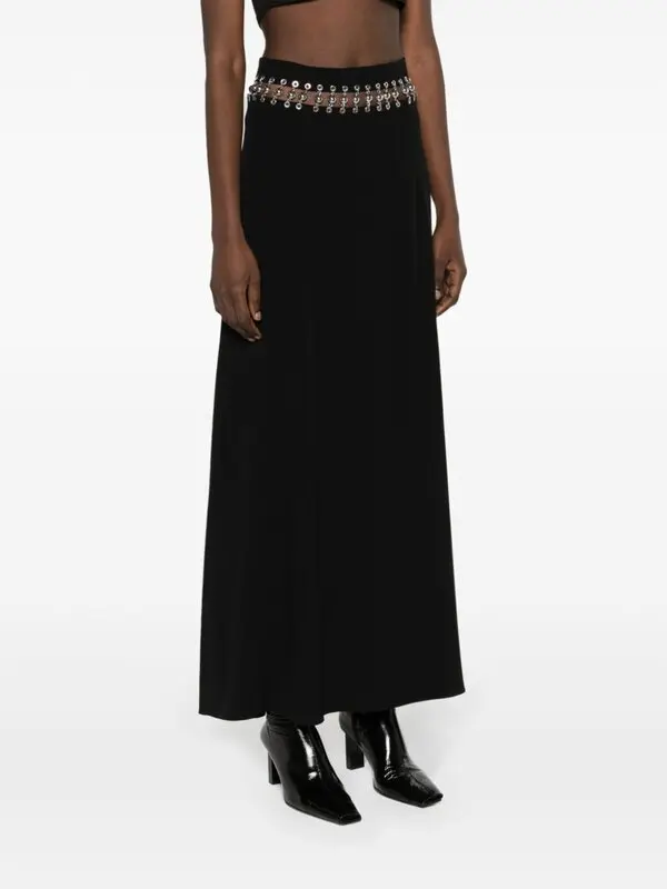 Rabanne High-waist Maxi Skirt