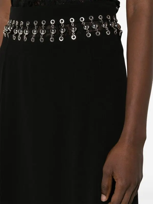 Rabanne High-waist Maxi Skirt