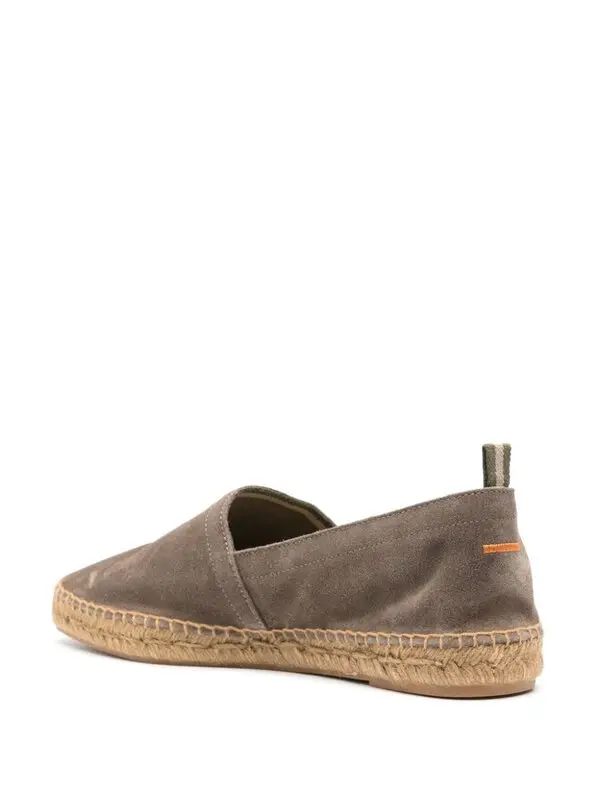 CastaÑer Braided Raffia Espadrilles - Grey