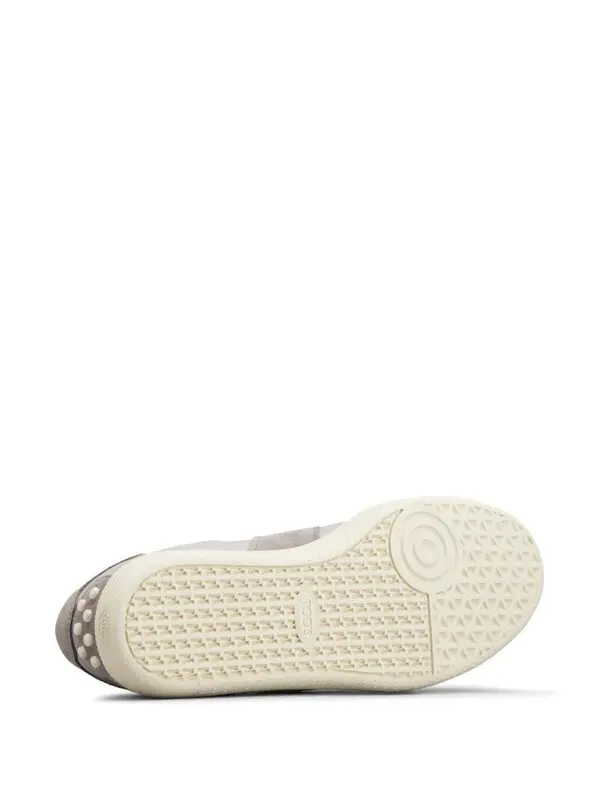 TOD'S Tabs Leather Sneakers - Grey