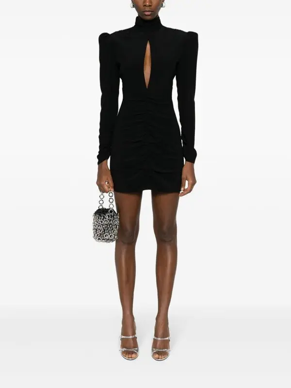 Alessandra Rich Cut-out Mini Dress