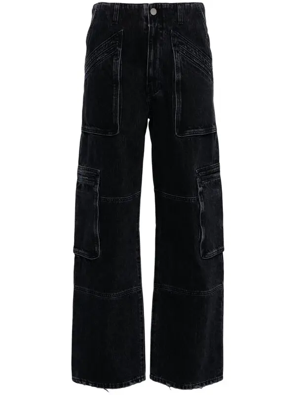 Amiri Faded-effect Cargo Trousers