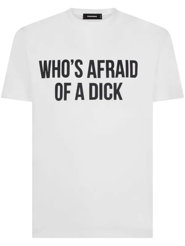 Dsquared2 Slogan-print Cotton T-shirt