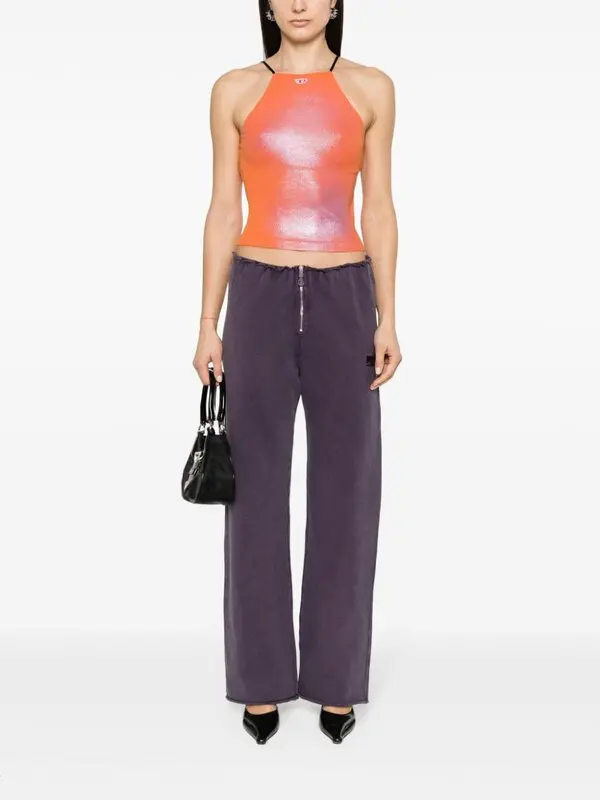 DIESEL® T-wami Ribbed-knit Top