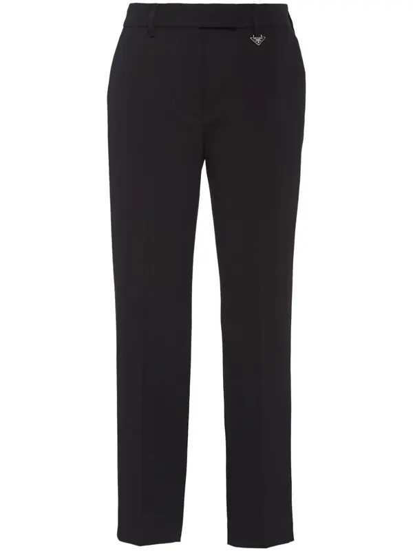 Prada Triangle-logo Trousers