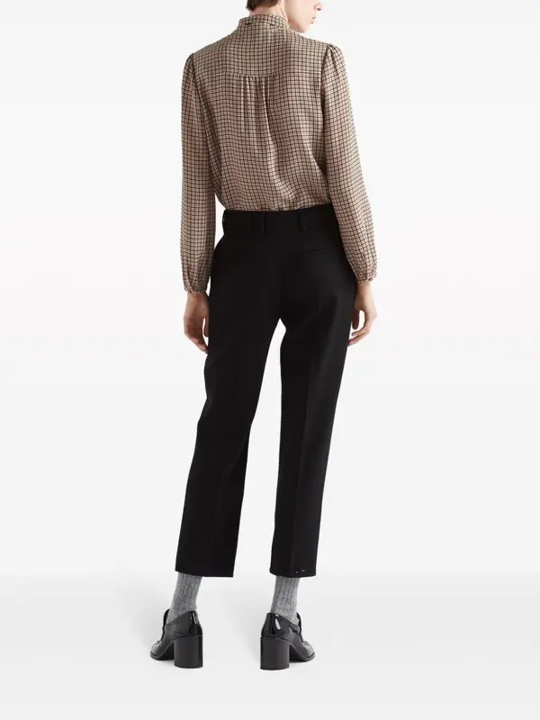 Prada Triangle-logo Trousers