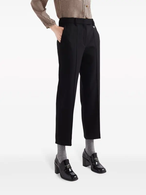 Prada Triangle-logo Trousers