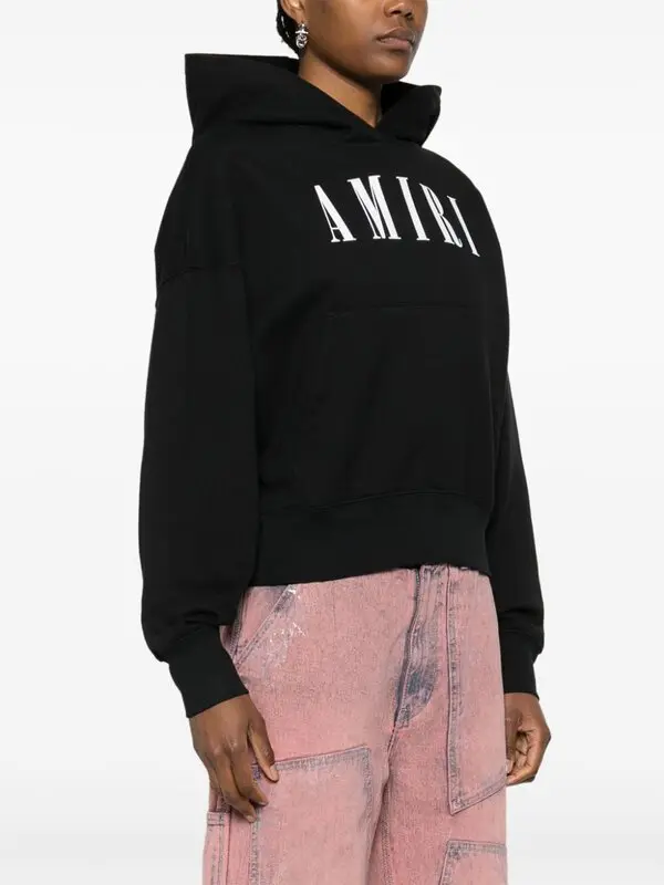 Amiri Logo-print Cotton Hoodie
