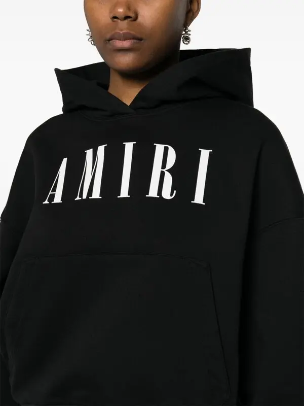 Amiri Logo-print Cotton Hoodie