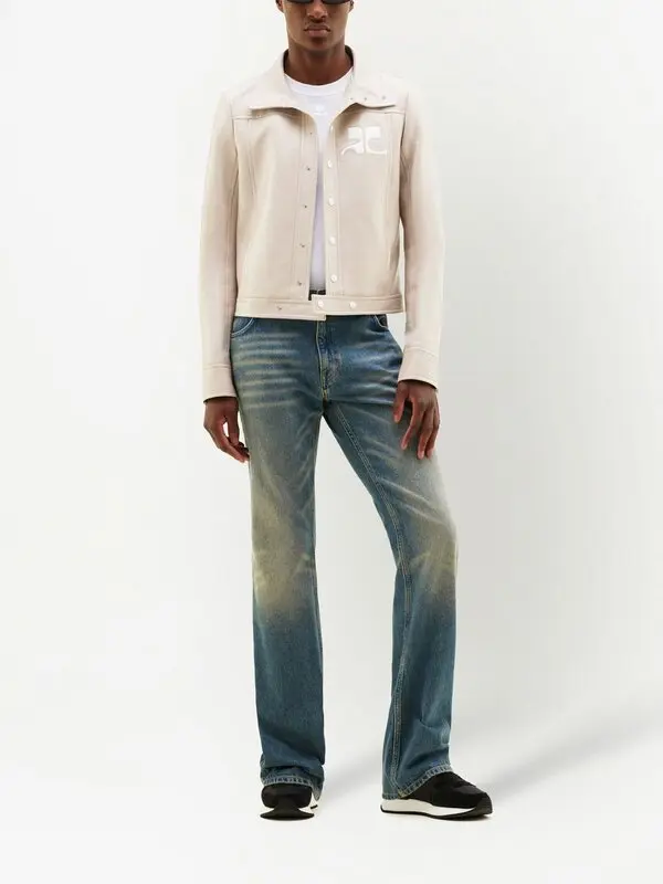 COURREGES Reedition Vinyl Jacket - Neutrals