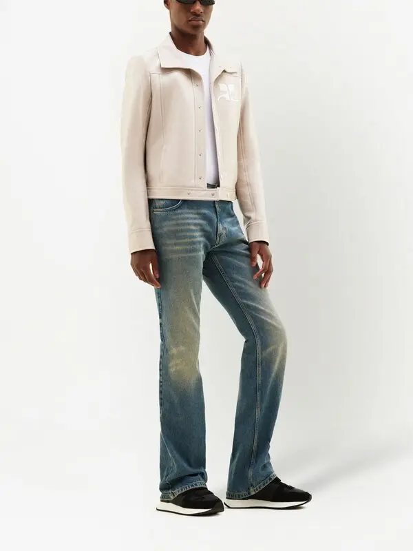 COURREGES Reedition Vinyl Jacket - Neutrals