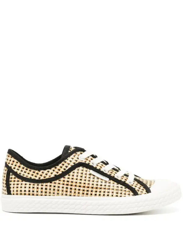 Zimmermann Twist Check-print Sneakers
