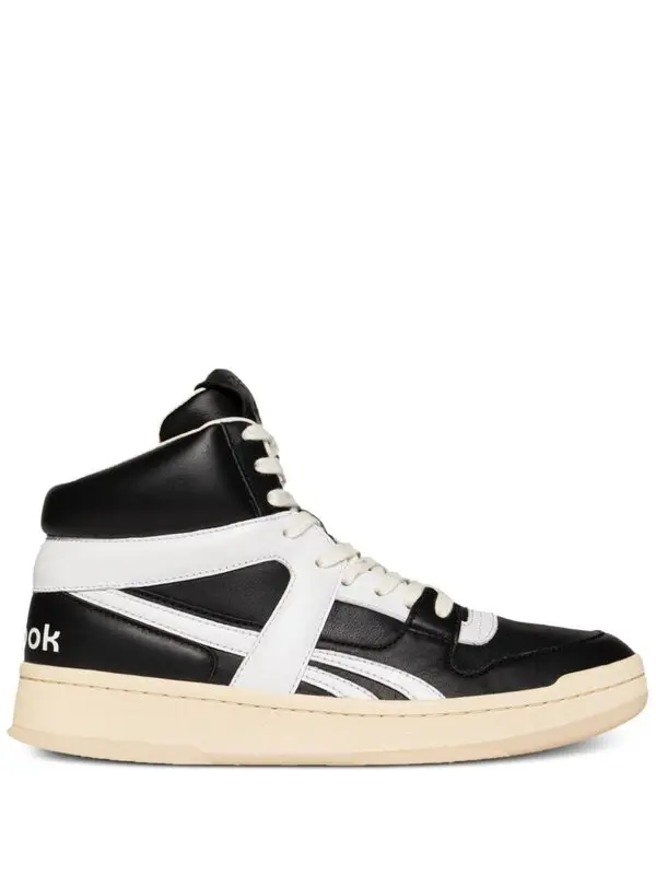 REEBOK Logo-patch Leather Sneakers