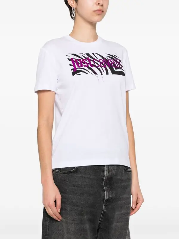Just Cavalli Logo-print T-shirt