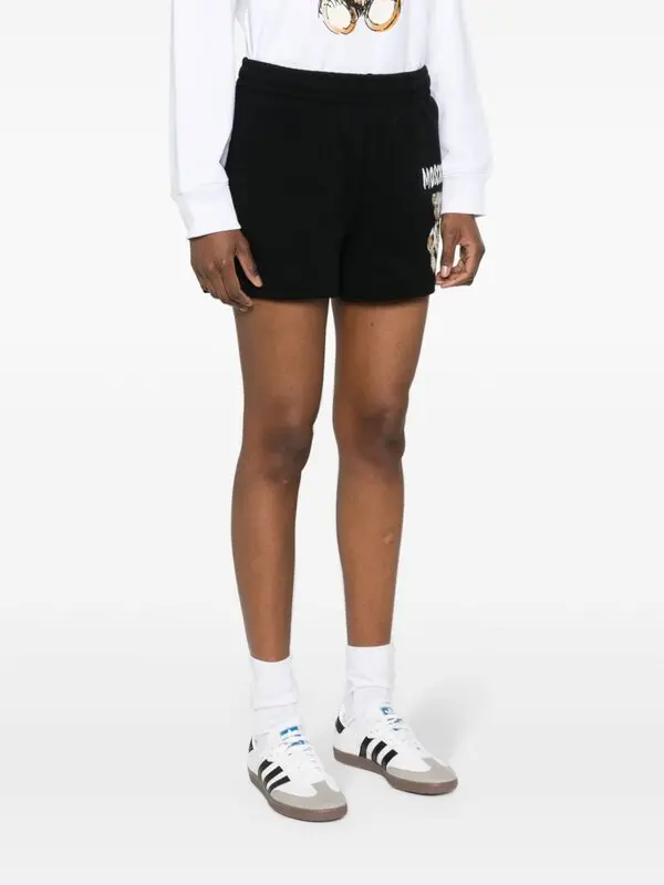 Moschino Teddy Bear-print Cotton Shorts