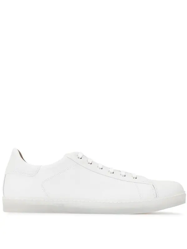 GIANVITO ROSSI Leather Low-top Sneakers