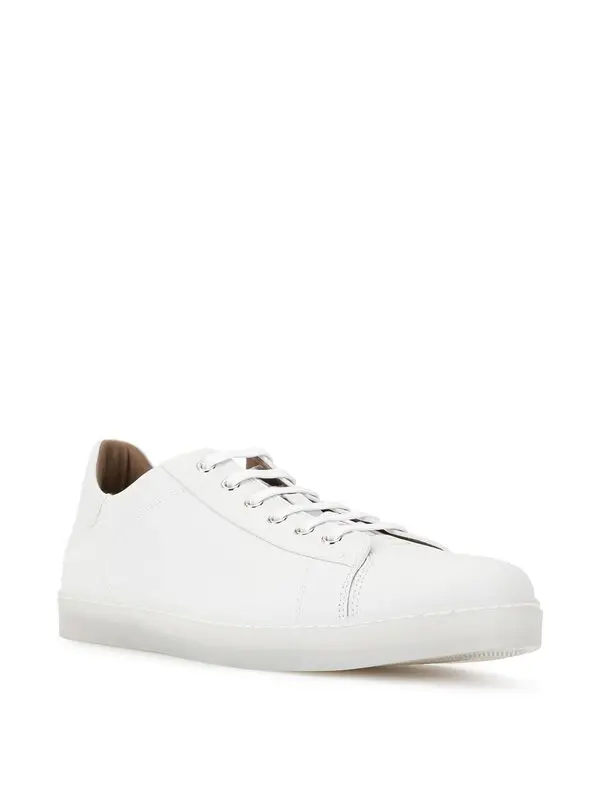 GIANVITO ROSSI Leather Low-top Sneakers