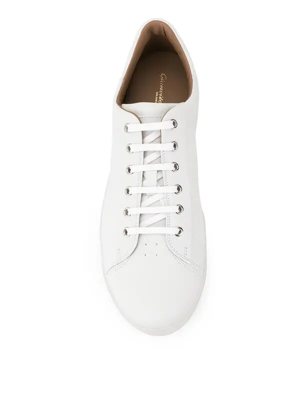 GIANVITO ROSSI Leather Low-top Sneakers