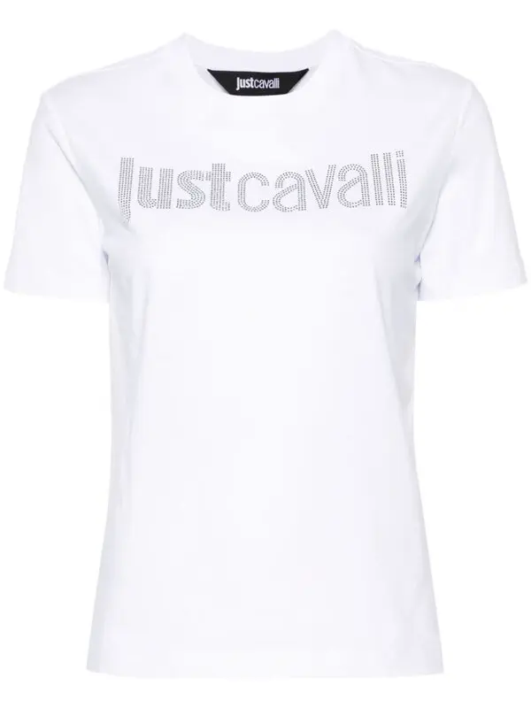 Just Cavalli Logo T-shirt - White