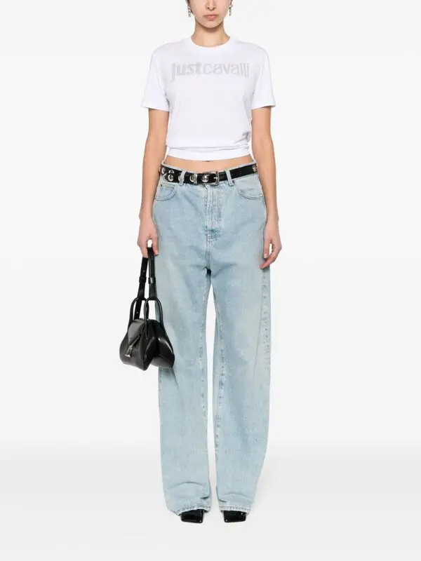 Just Cavalli Logo T-shirt - White