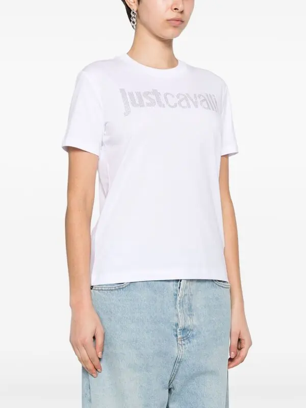Just Cavalli Logo T-shirt - White