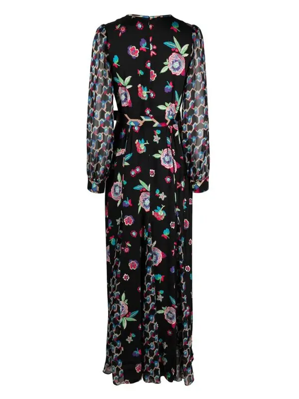 Diane Von Furstenberg Elliot Printed Maxi Dress