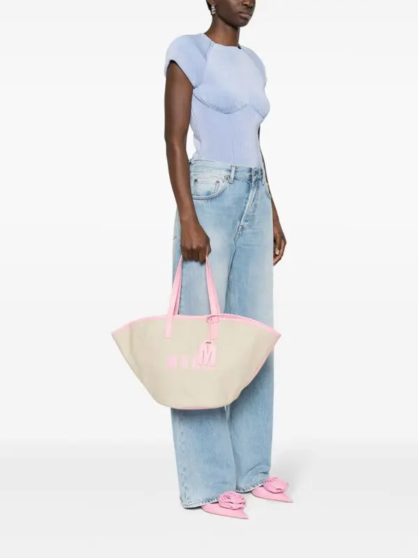 MSGM Logo-print Tote Bag