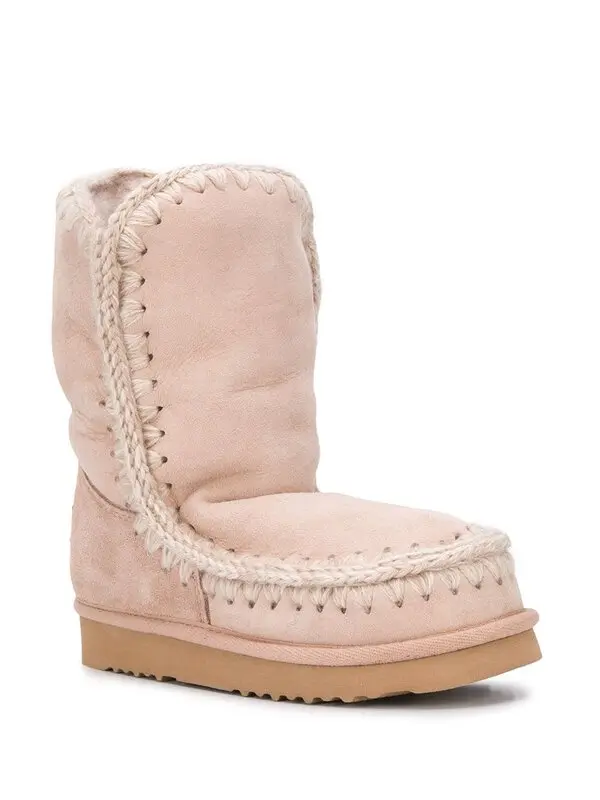 Mou Eskimo Crochet Seam Boots