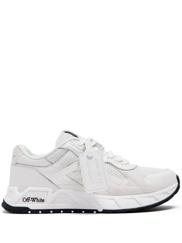 Off-White Leather Sneakers