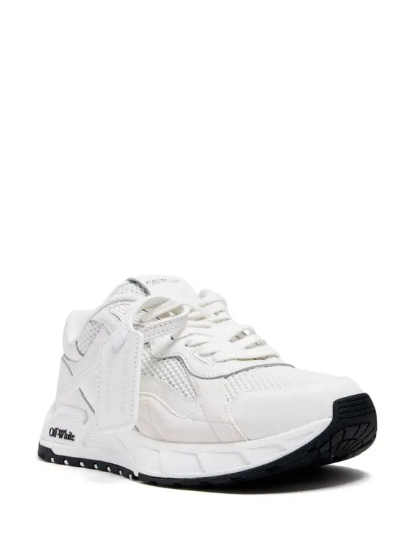 Off-White Leather Sneakers