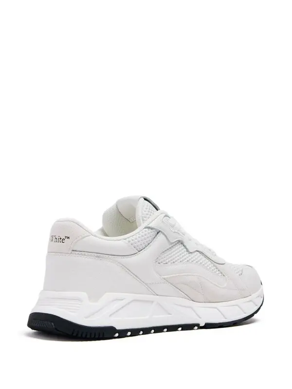 Off-White Leather Sneakers