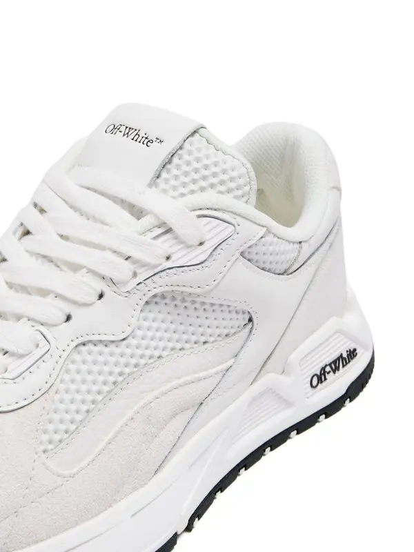 Off-White Leather Sneakers