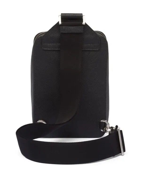 Prada Leather Shoulder Bag - Black