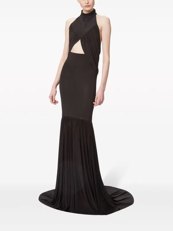 Nina Ricci Gathered Maxi Skirt