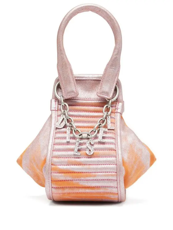 Diesel® D-Vina Xs Denim Handbag In Pink - 45% Off | Editorialist