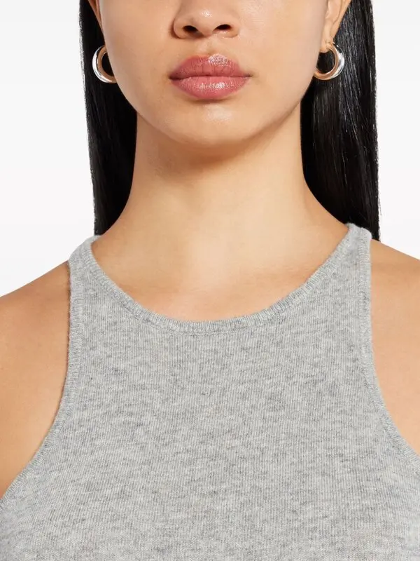 Staud Ayana Ribbed-knit Tank Top