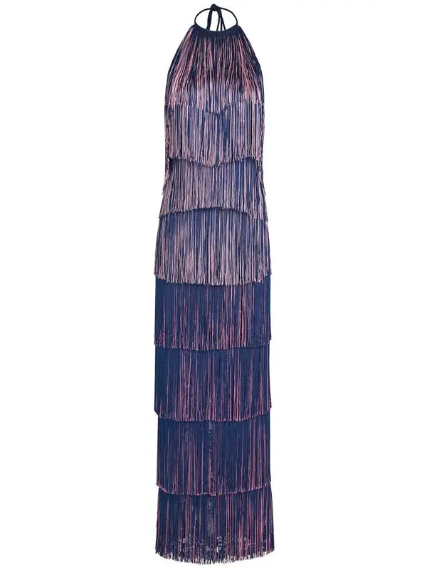 Silvia Tcherassi Paris Fringe Dress