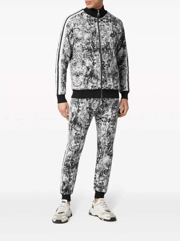 Philipp Plein Tattoo Print Track Pants