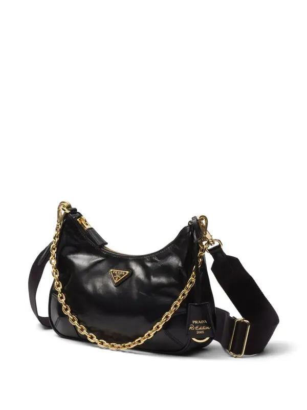 Prada Re-edition 2005 Leather Shoulder Bag