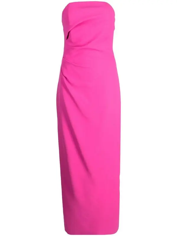 manning cartell pink strapless dress Manning Cartell Amplify Strapless Maxi Dress - Pink
