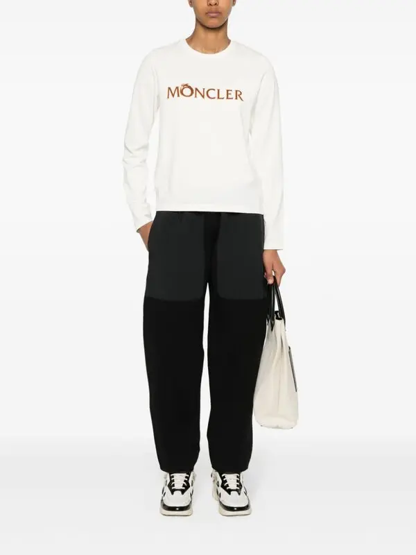 Moncler Tapered-leg Track Pants - Black