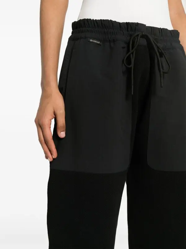 Moncler Tapered-leg Track Pants - Black