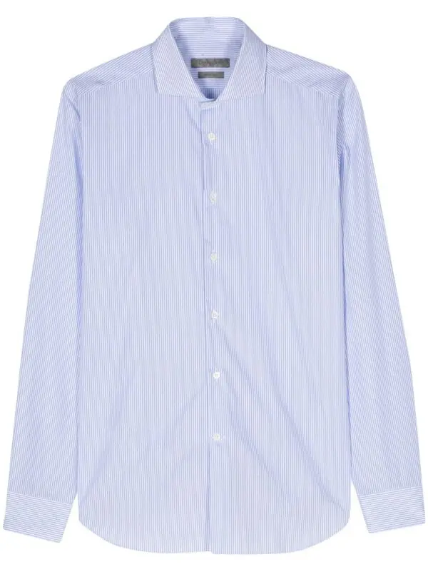 Corneliani Striped Cotton Shirt